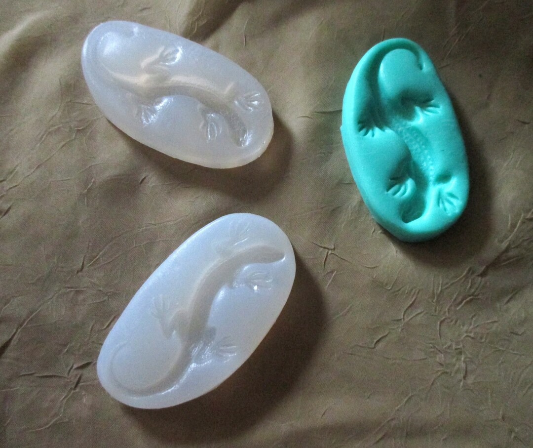 Gecko Mold - Small Lizard - for Resin, Clay, Casting and Baking, or for ...