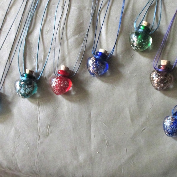 Glass Jar Necklace - Etsy