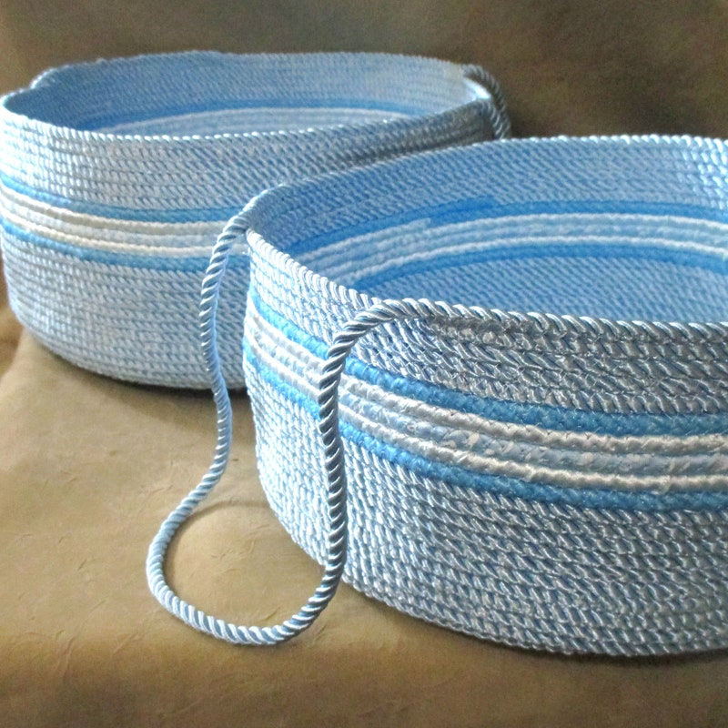 Fabric Rope Basket - Etsy