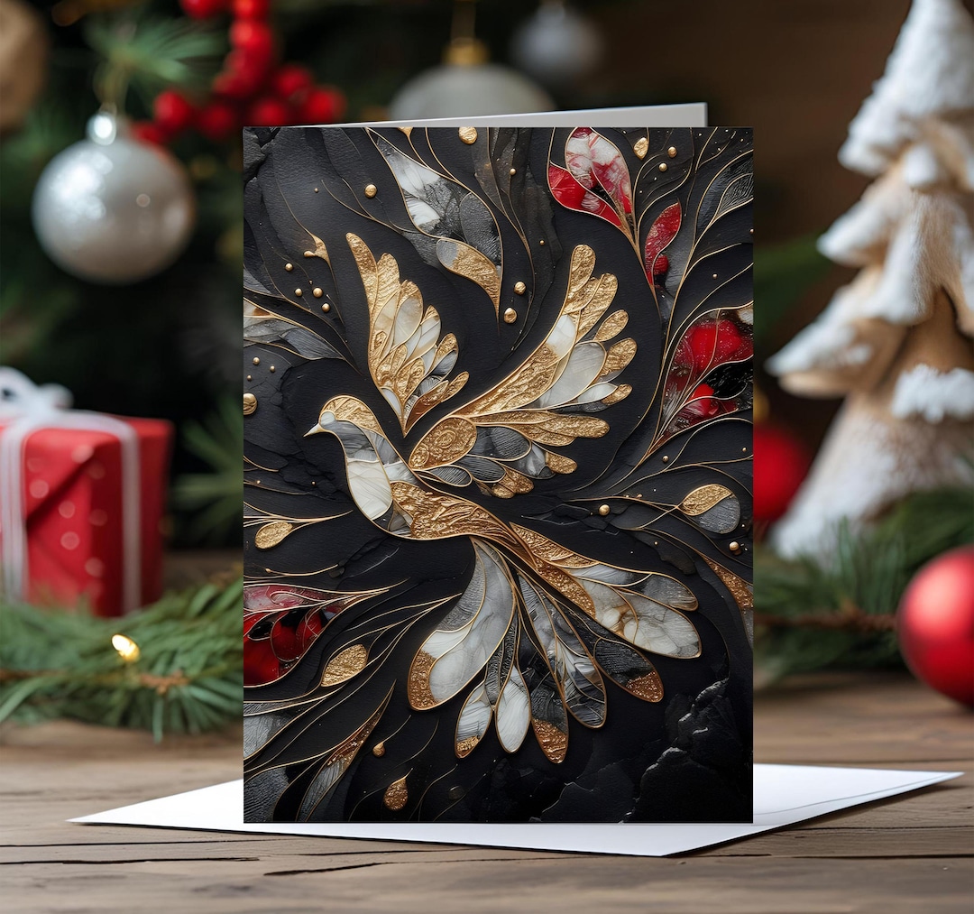 Dove of Peace - Christmas Card - Single or Bulk Pack of Christmas ...