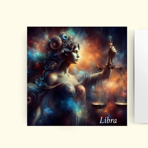 Zodiac Card Set - All Signs, Astrology Greeting Cards, Bulk Pack of ...