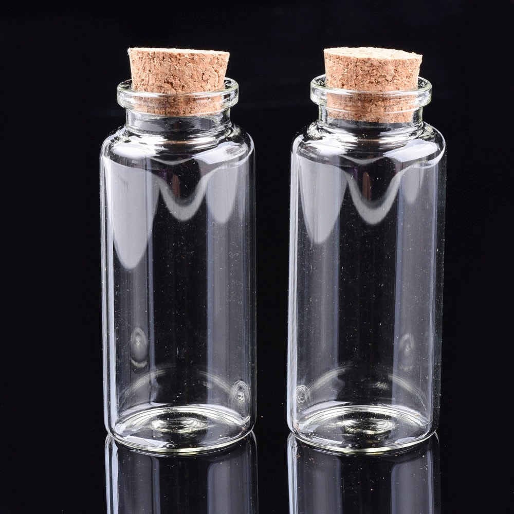 Small Jar With Cork - Etsy