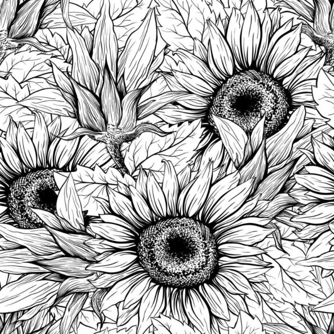 Mat Mold and Stamp - Sunflower - Texture for Clay, Polymer Clay, Resin ...