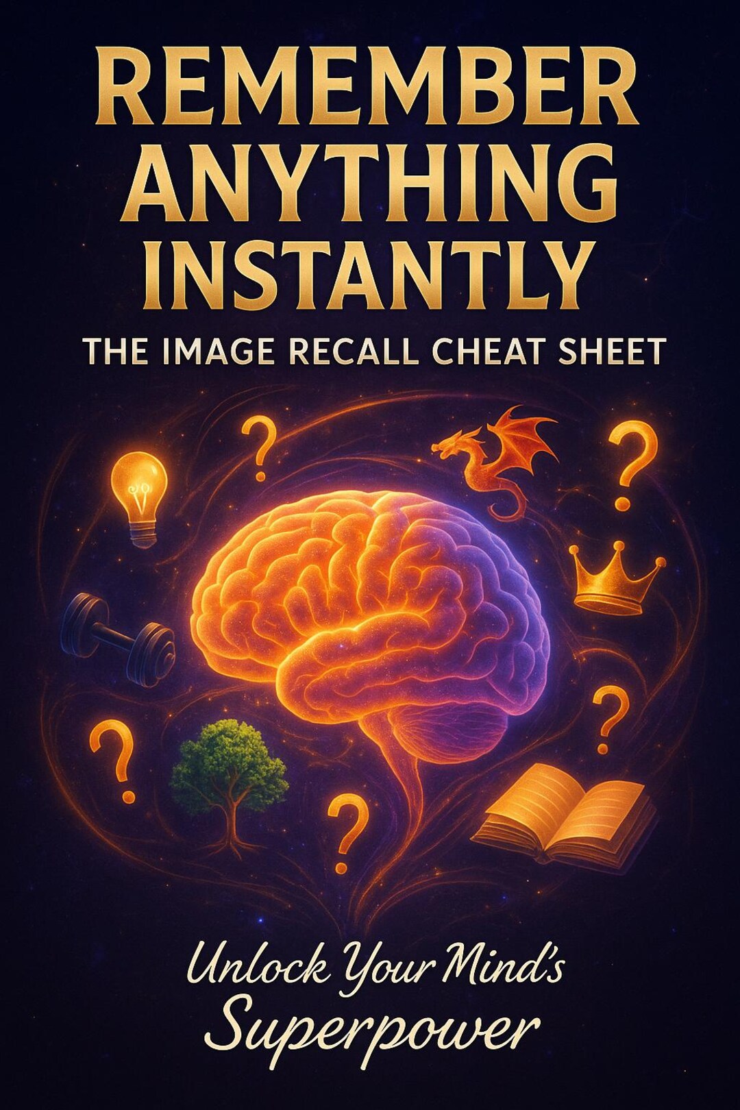 Image Recall Cheat Sheet | Memory Improvement System (PDF) - Etsy