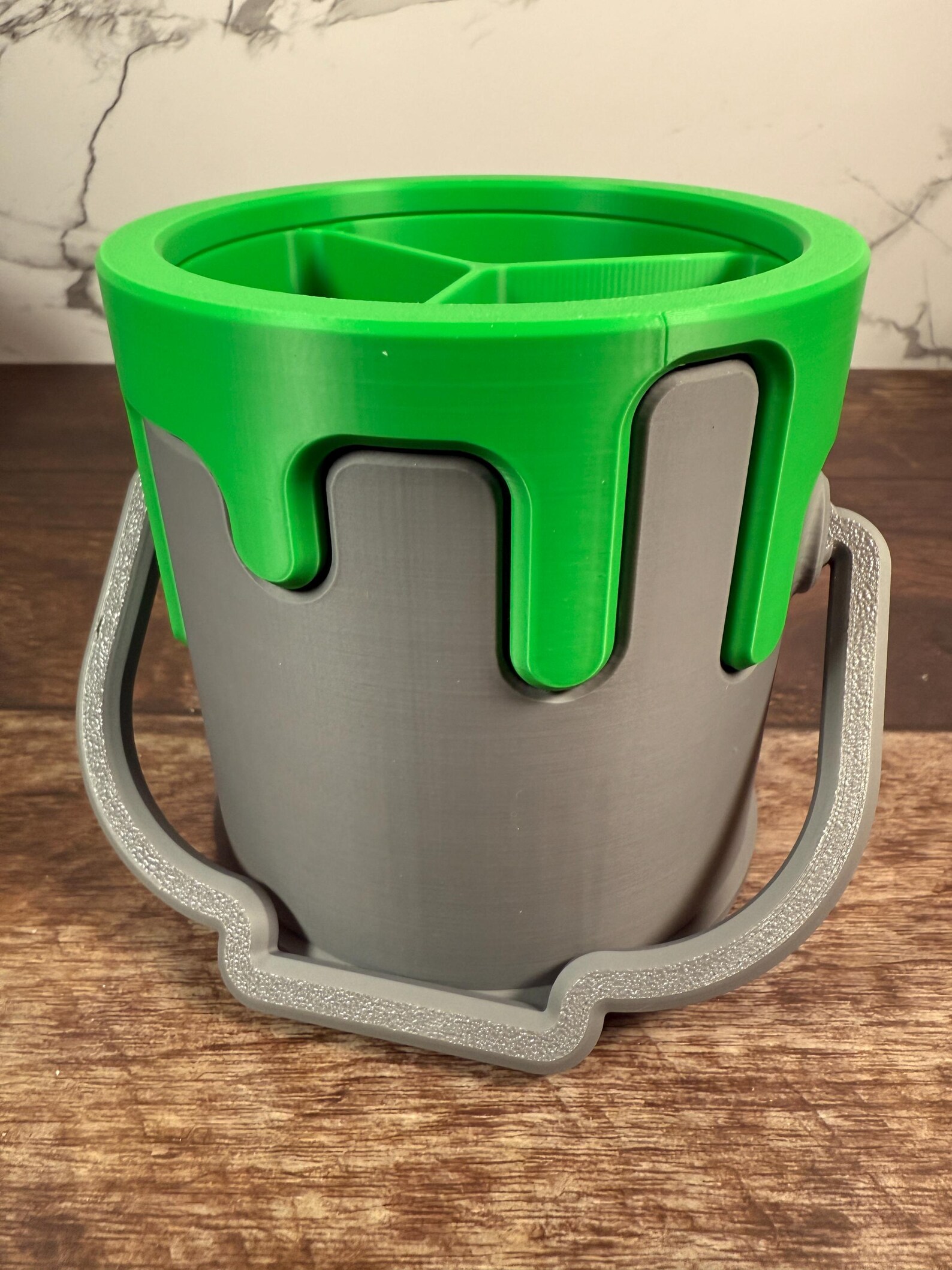 Drippy Bucket Pen / Pencil Holder – Paint Can Organizer – Fun Desk ...