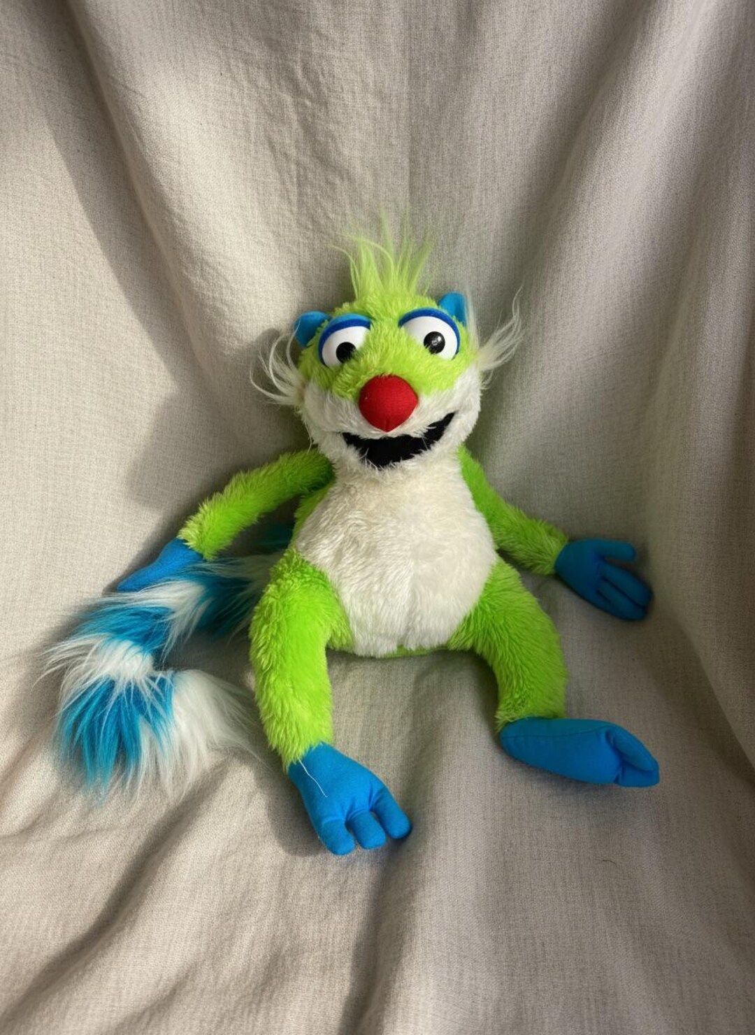 Bear in the Big Blue House Treelo Plush Nanco | Vintage Lemur Toy | Jim ...