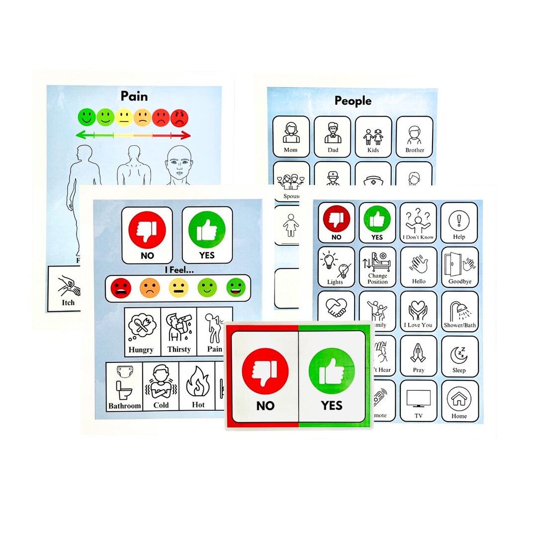 Communication Board - Medical, Stroke, Special Needs, Healthcare ...