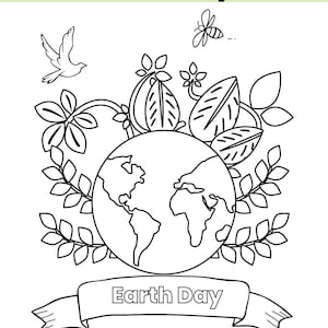 Earth Day Activity Printable - Etsy