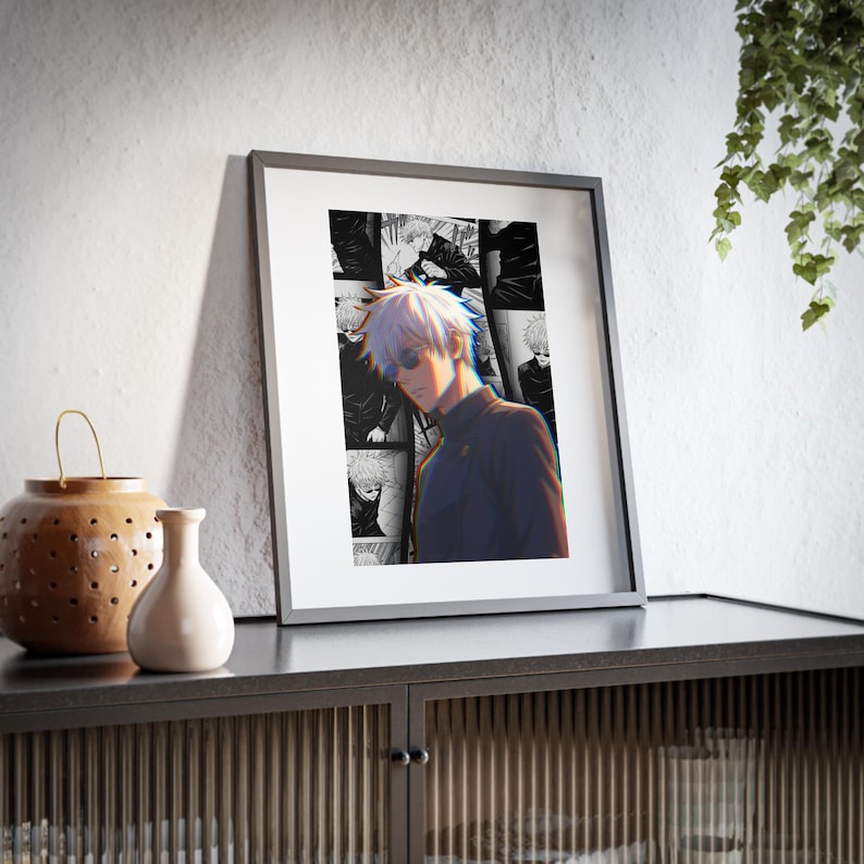 Jujutsu Kaisen Gojo Poster | Anime Manga Wall Art (digital Download) - Etsy