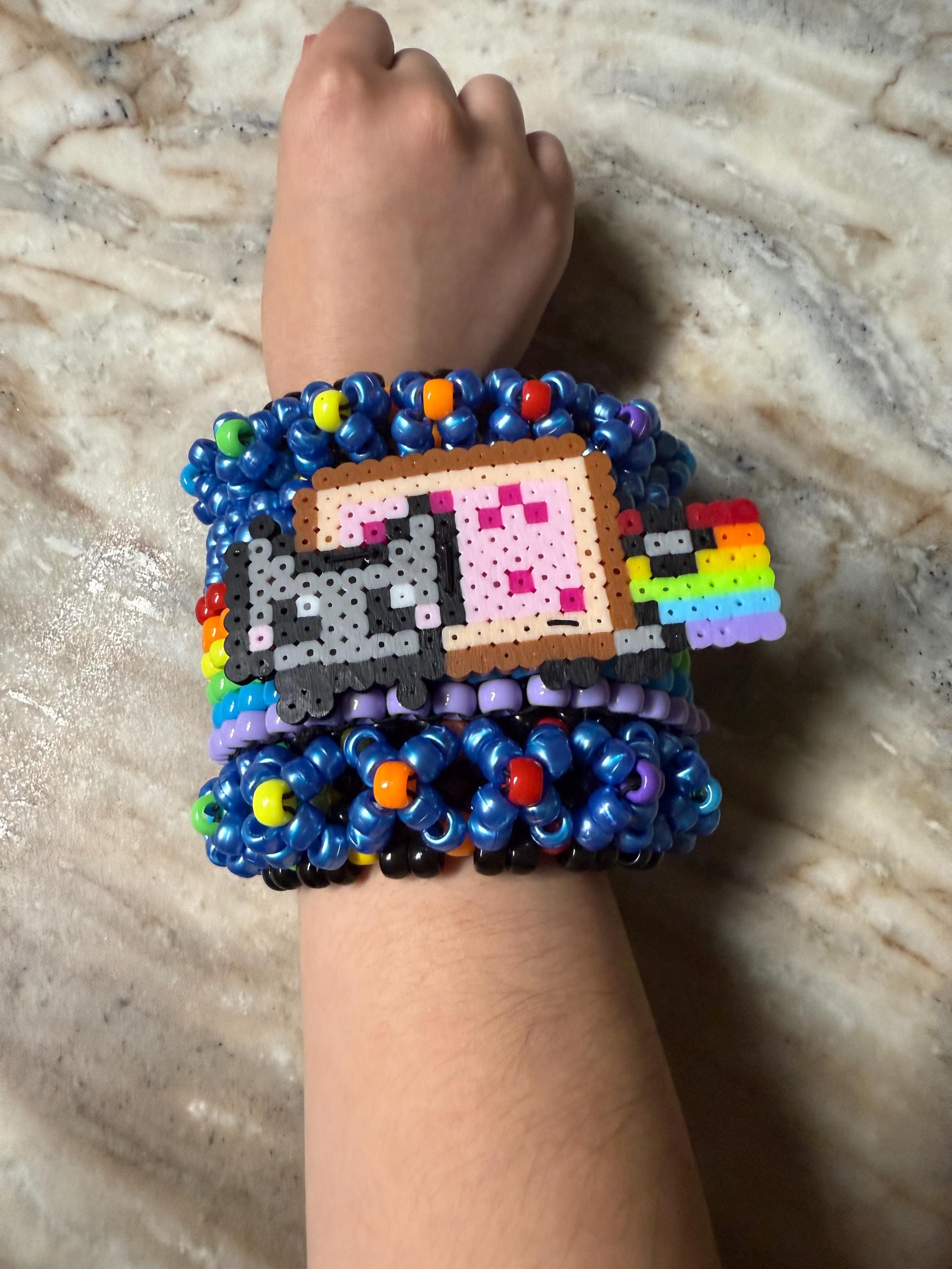 Nyan Cat Kandi Rotator Cuff - Etsy