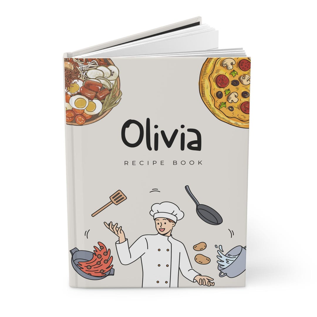 Best Personalized Recipe Book – Custom Cookbook Gift for Wife, Grandma ...