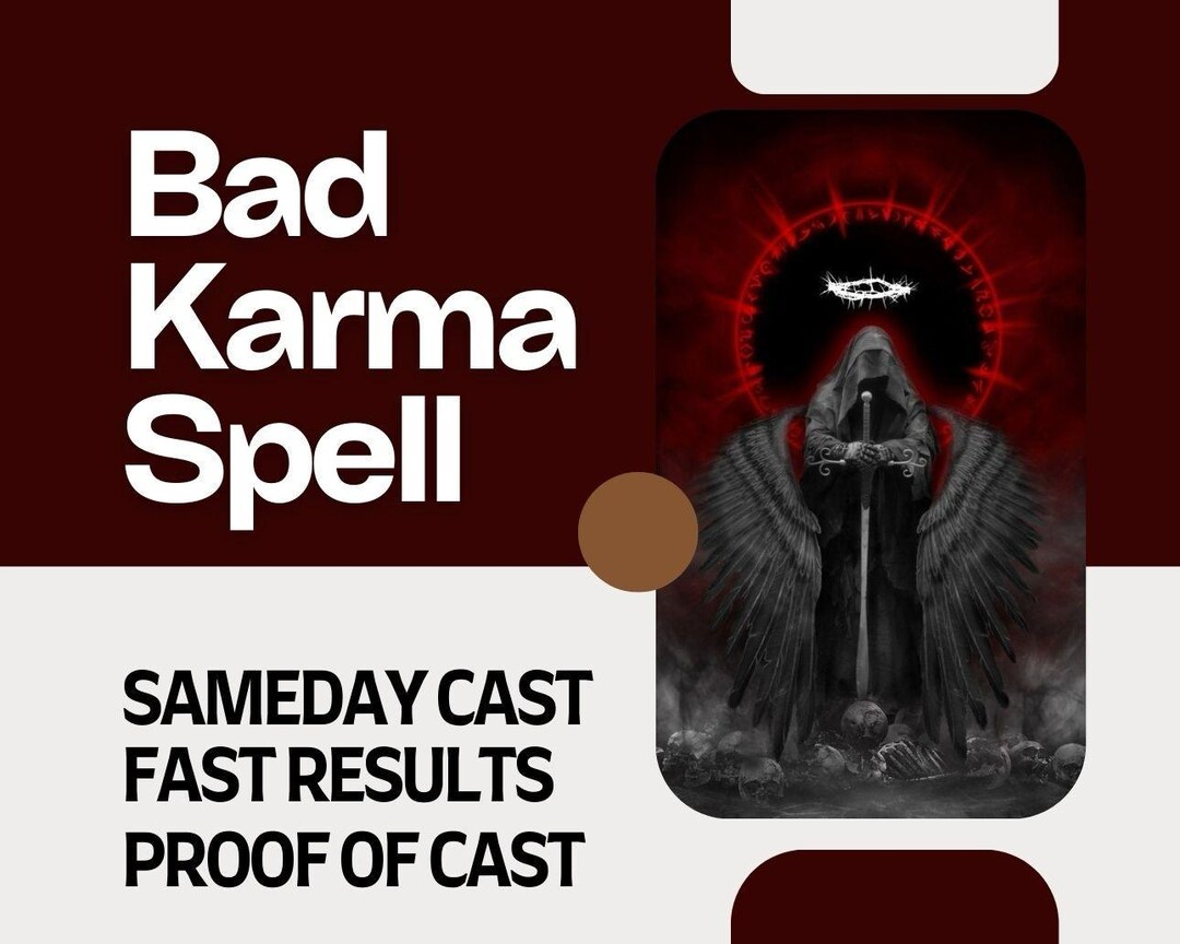 EVERLASTING BAD LUCK Spell | Extreme Misfortune | Relentless Hex | Ruin ...