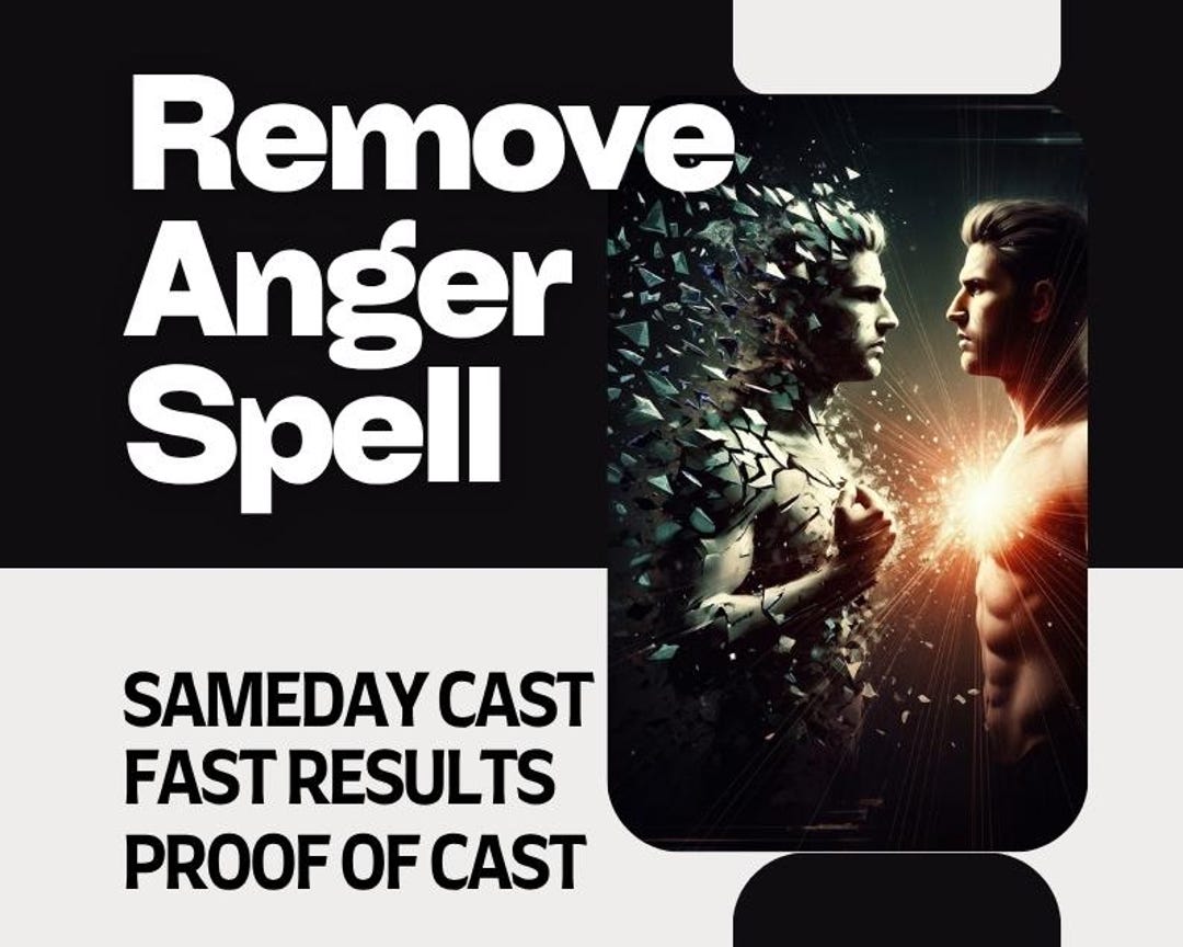 Remove Anger Spell | Symbolic Energy Cleansing for Peace, Calm ...