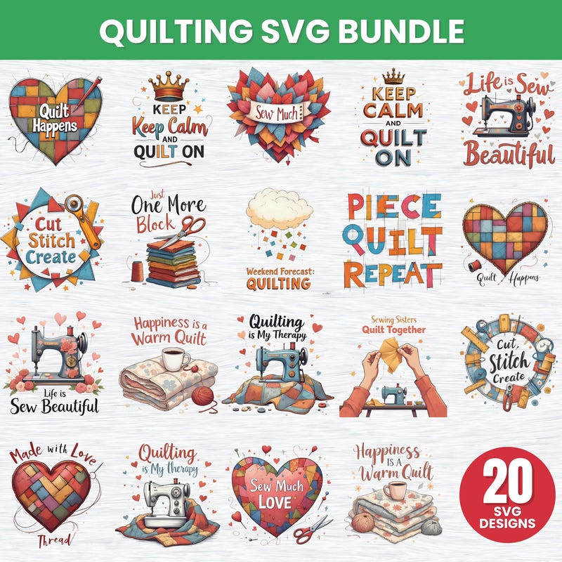 Quilt Svg - Etsy