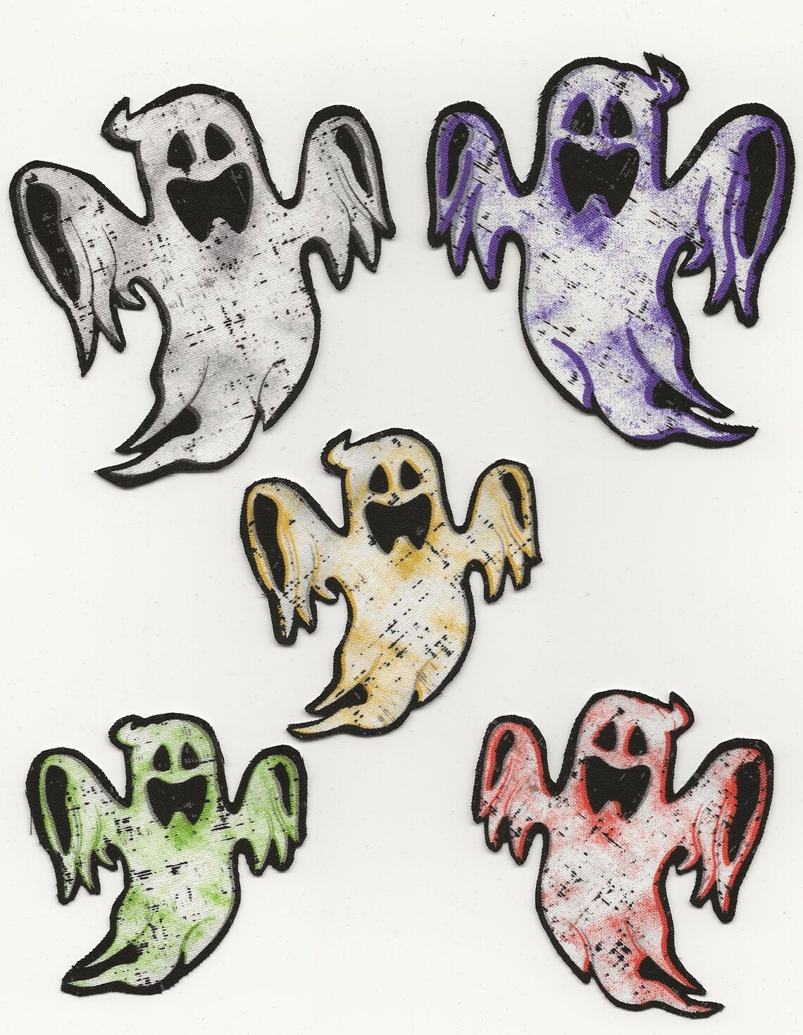 Ghost Fabric Sew-on Appliqué | Etsy