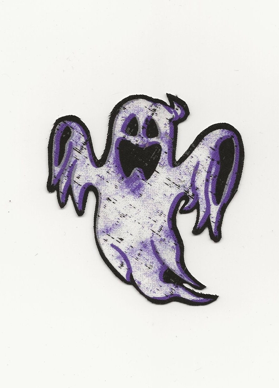Ghost Fabric Sew-on Appliqué - Etsy