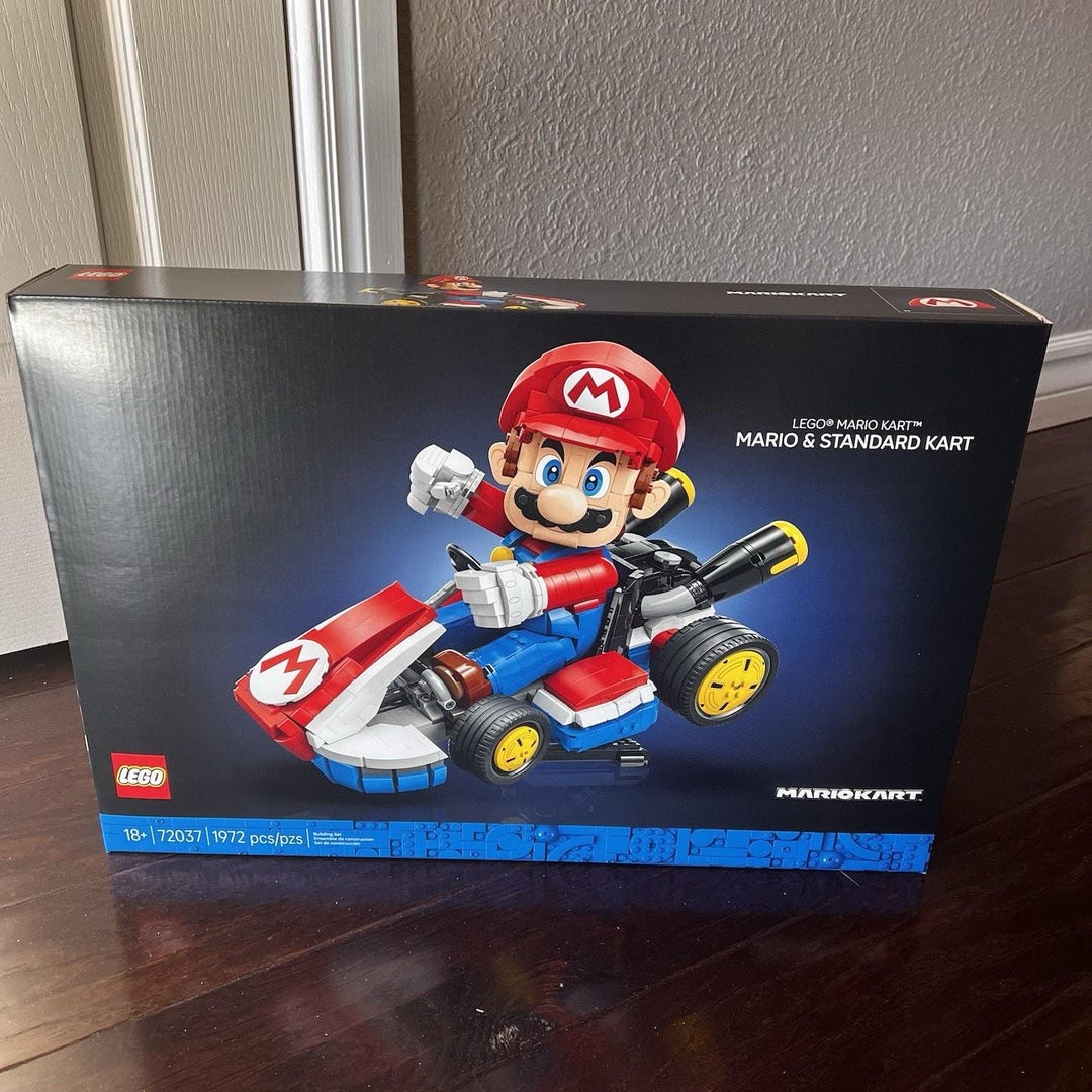 Lego 72037 Super Mario Mario Kart Mario & Standard Kart Brand New - Etsy