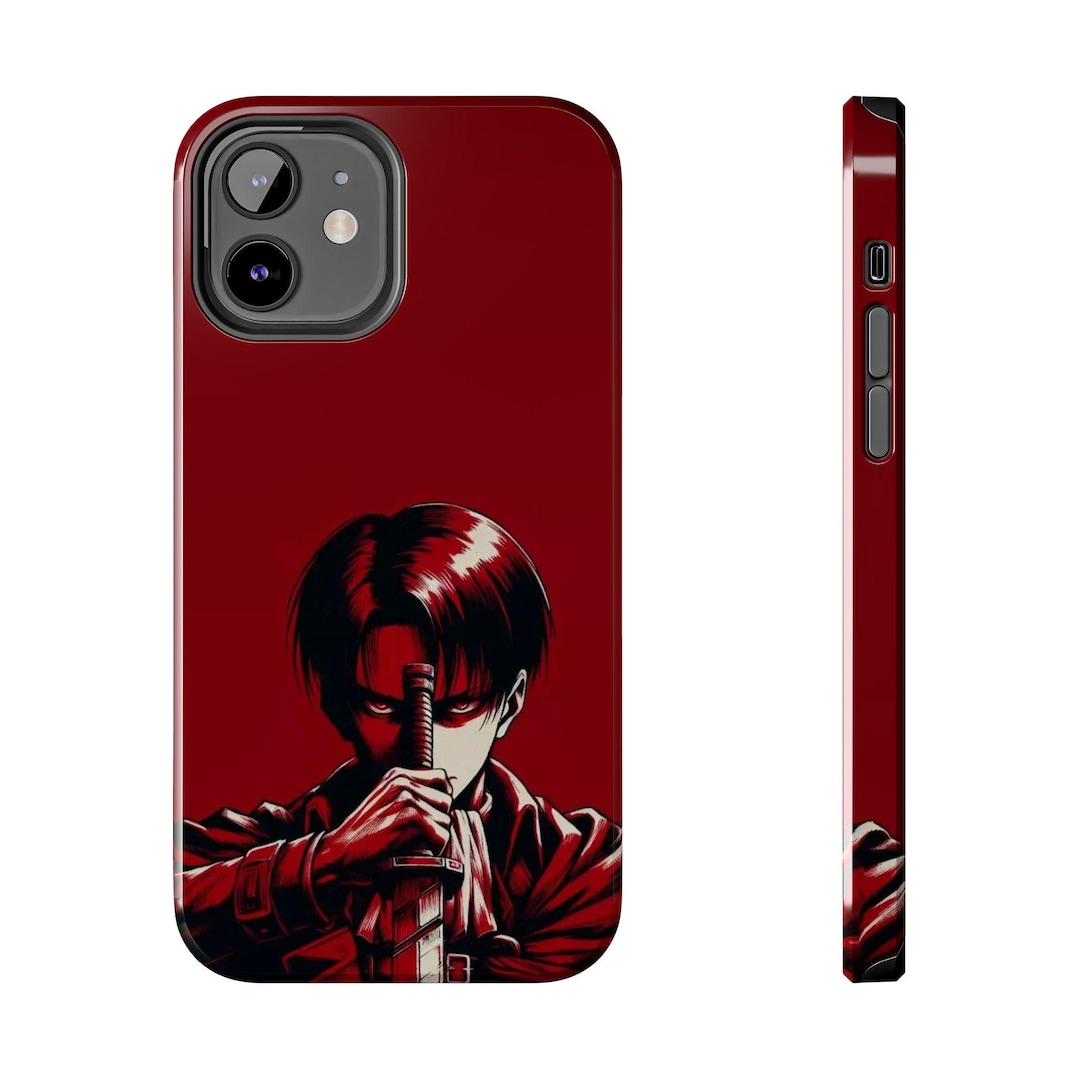 Attack on Titan Phone Case | Levi Ackerman Design | Perfect Gift for ...