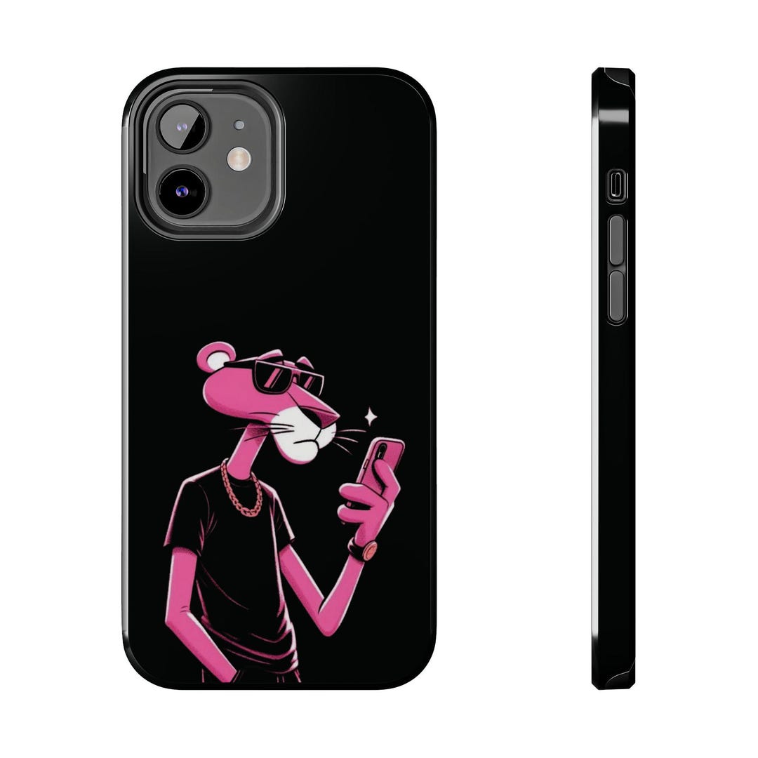 Pink Panther Phone Cases, Pink Panther Design, Unique Gifts for Him/her ...