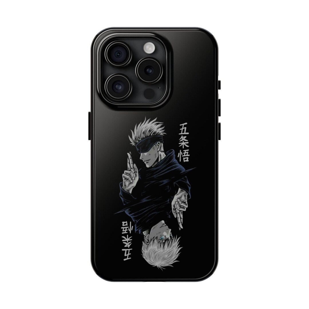 Jujutsu Kaisen Satoru Gojo Phone Case, Anime Phone Case, iPhone 16 Pro ...