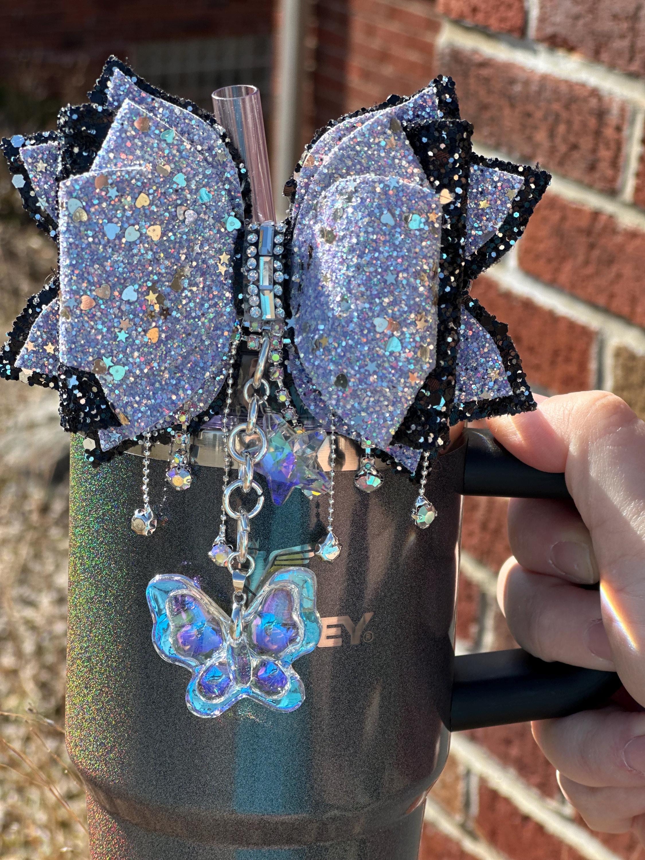 Iridescent Butterfly Stanley Bow - Etsy