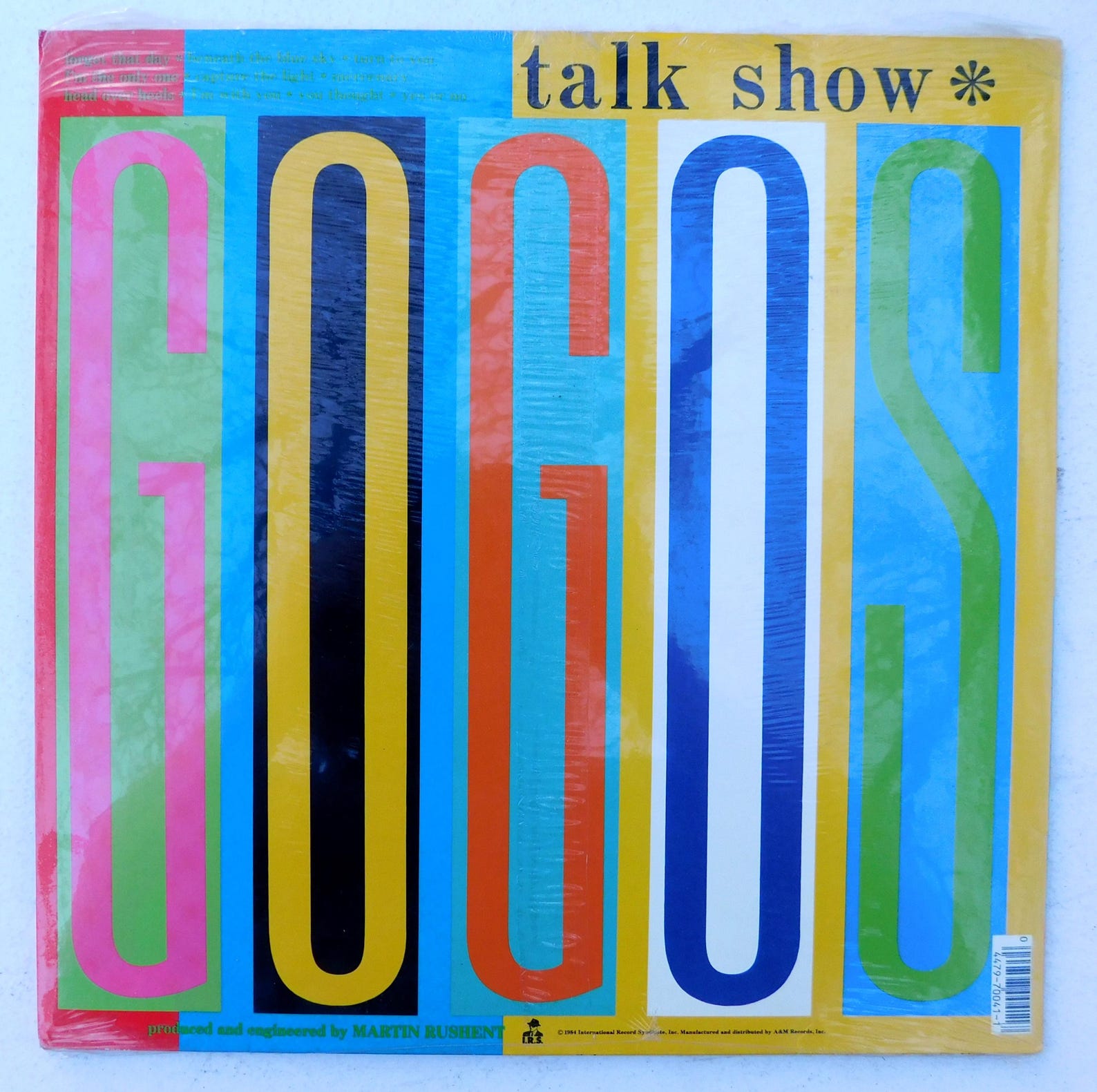 The Go Go's - Talk Show 1984 Vinyl Record LP - Mint Condition! - Etsy