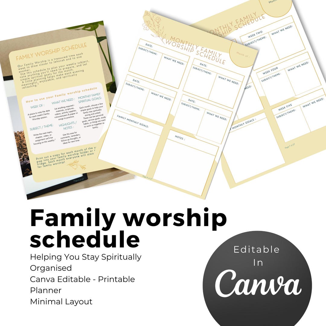 Jw Worksheets for Family Worship. Keep Your Study Organised With These ...