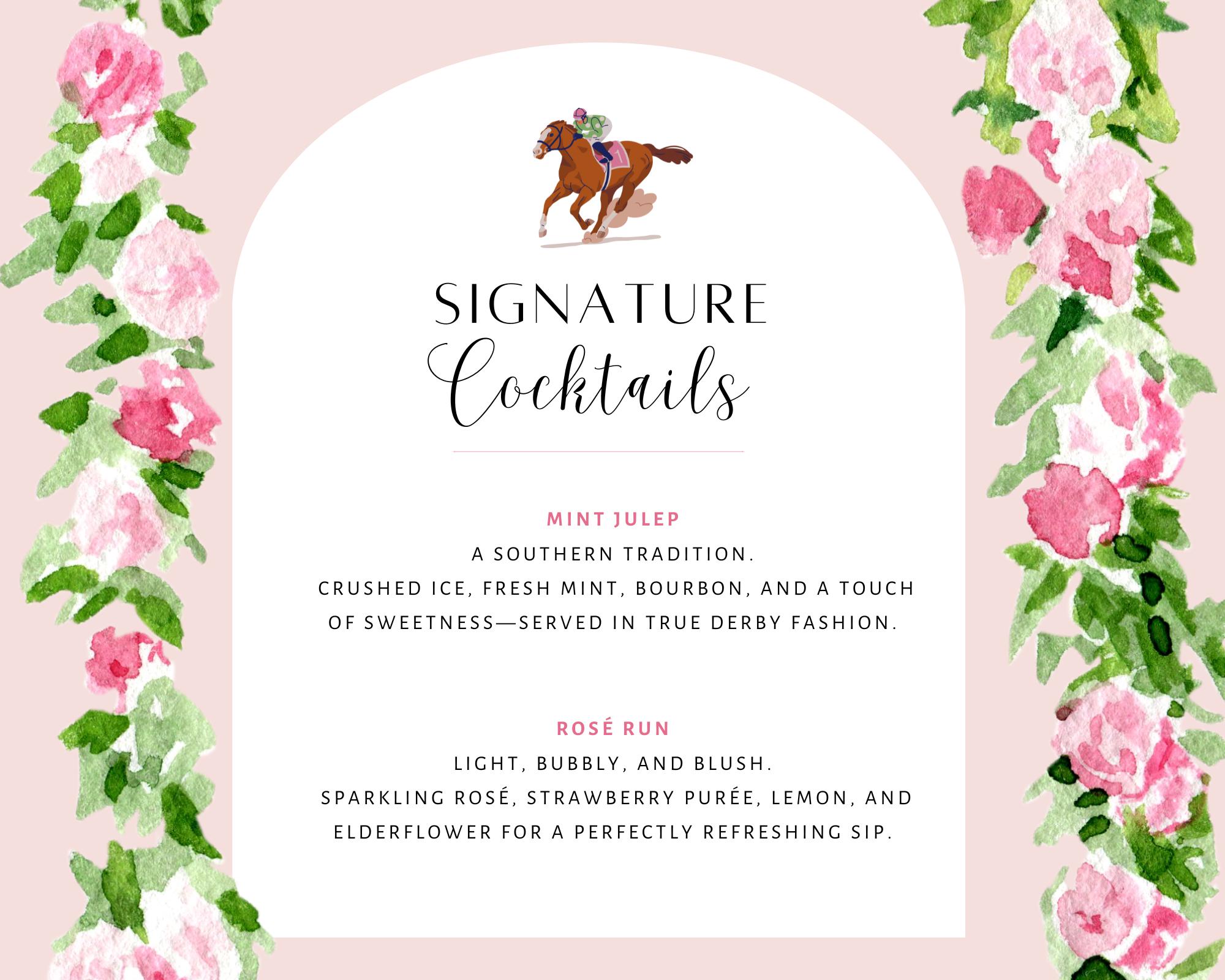 Editable Kentucky Derby Party Invitation Bundle | Canva Template ...