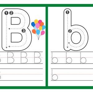 ABC Alphabet Practice - Etsy