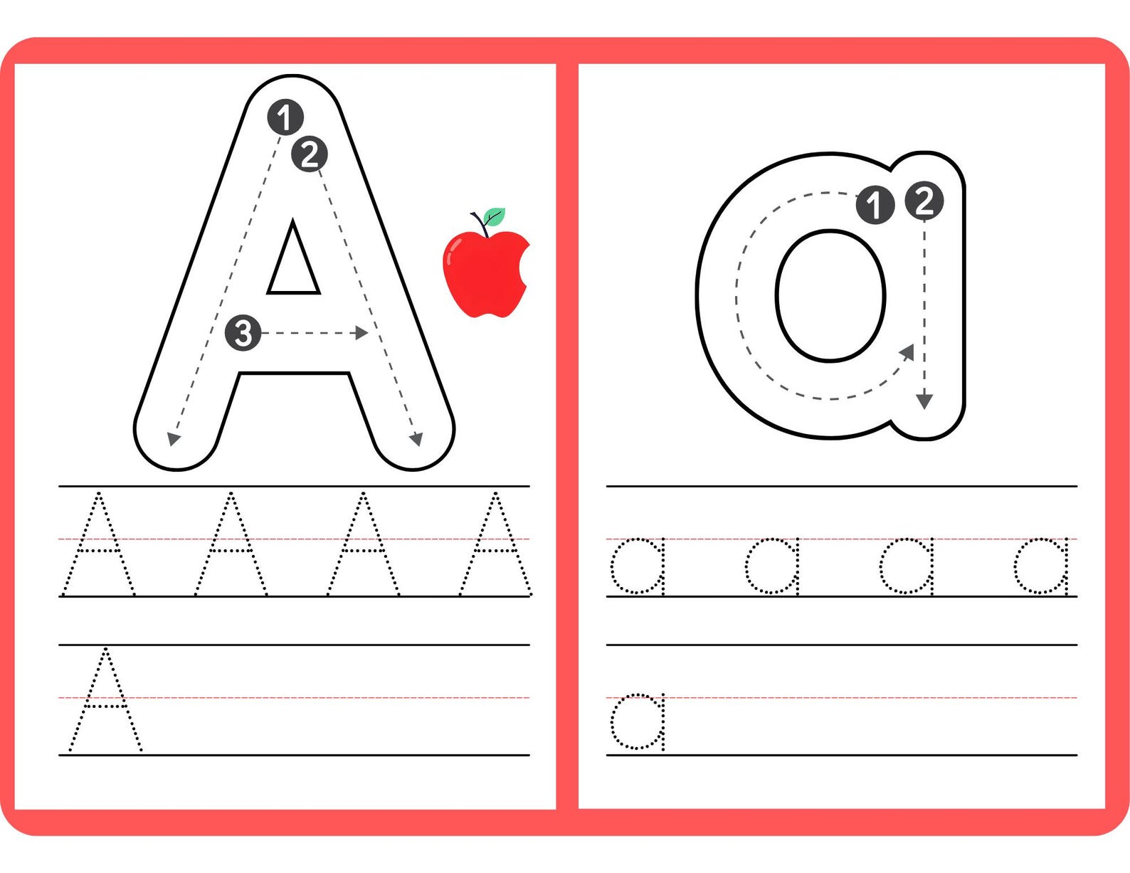 ABC Alphabet Practice - Etsy