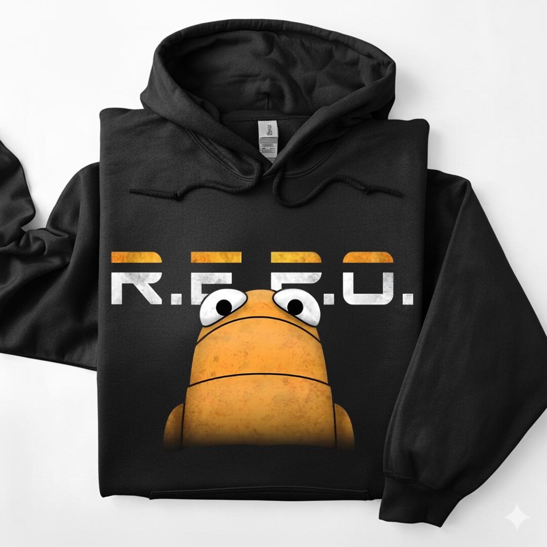 R.E.P.O. Game Inspired Hoodie, Indie Horror Co-op Gamer Hoodie, Dark ...