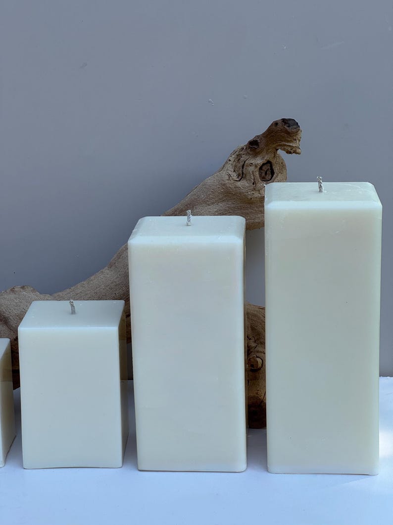Extra Large Square Pillar Personalized Homemade Unique Candles ...