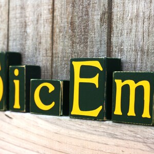 CUSTOM COLLEGE BLOCKS - Sic Em - Baylor Bears - University Texas - Home ...