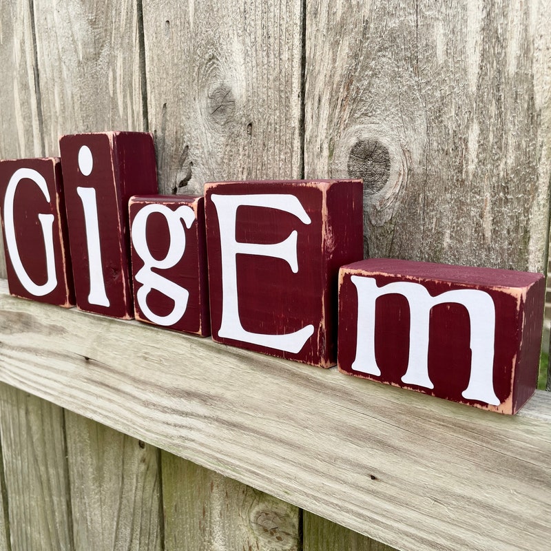 Gig Em - Etsy