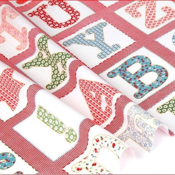 Alphabet Quilt Panel - Etsy