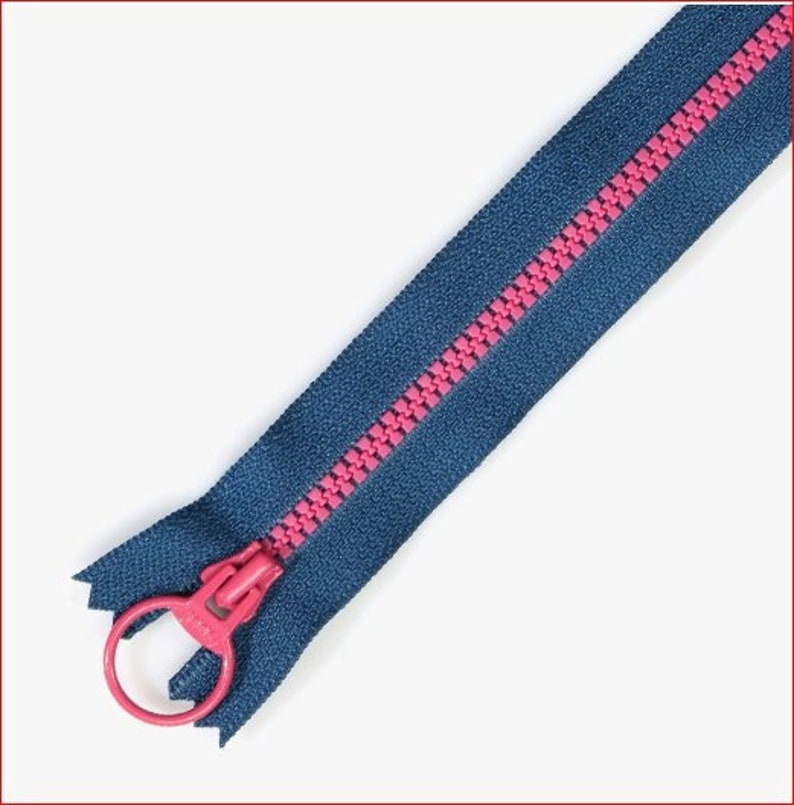 YKK Zipper Original Japanese Plastic Vislon Zipper Navy-hot - Etsy