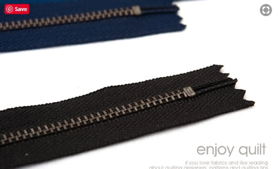 YKK Zipper Original Japanese Black Color Cotton Body Closed - Etsy