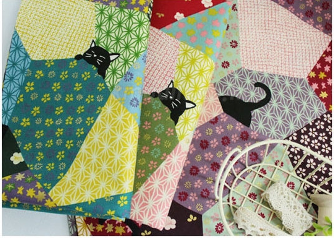 Cotton 1/2y Japan Quilt Gate Fabric/ High Quality 100% Cotton | Etsy