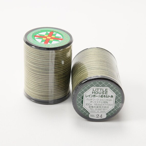 Notions Quilt Thread/ Japan Little House Rainbow Thread no.10/ High ...