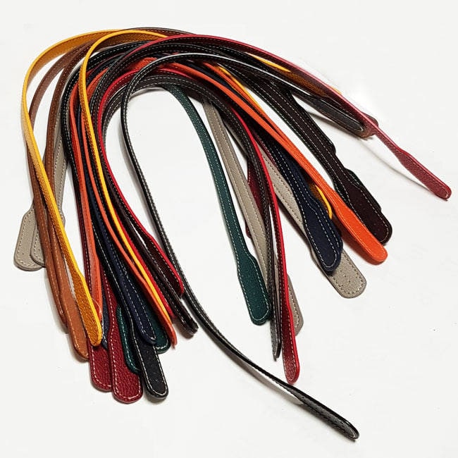 2 Leather Handles 25 631/ 65cm 2pcs 1pair Soft Leather - Etsy