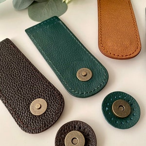 Magnetic Closure With Best Quality Leather/ Magnetic Snap, Magnetic ...