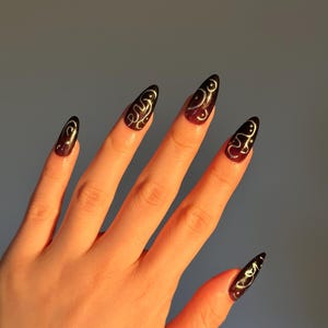 Kpop Demon Hunter Inspired Rumi’s Nails\how It’s Done\kdh\huntrix ...