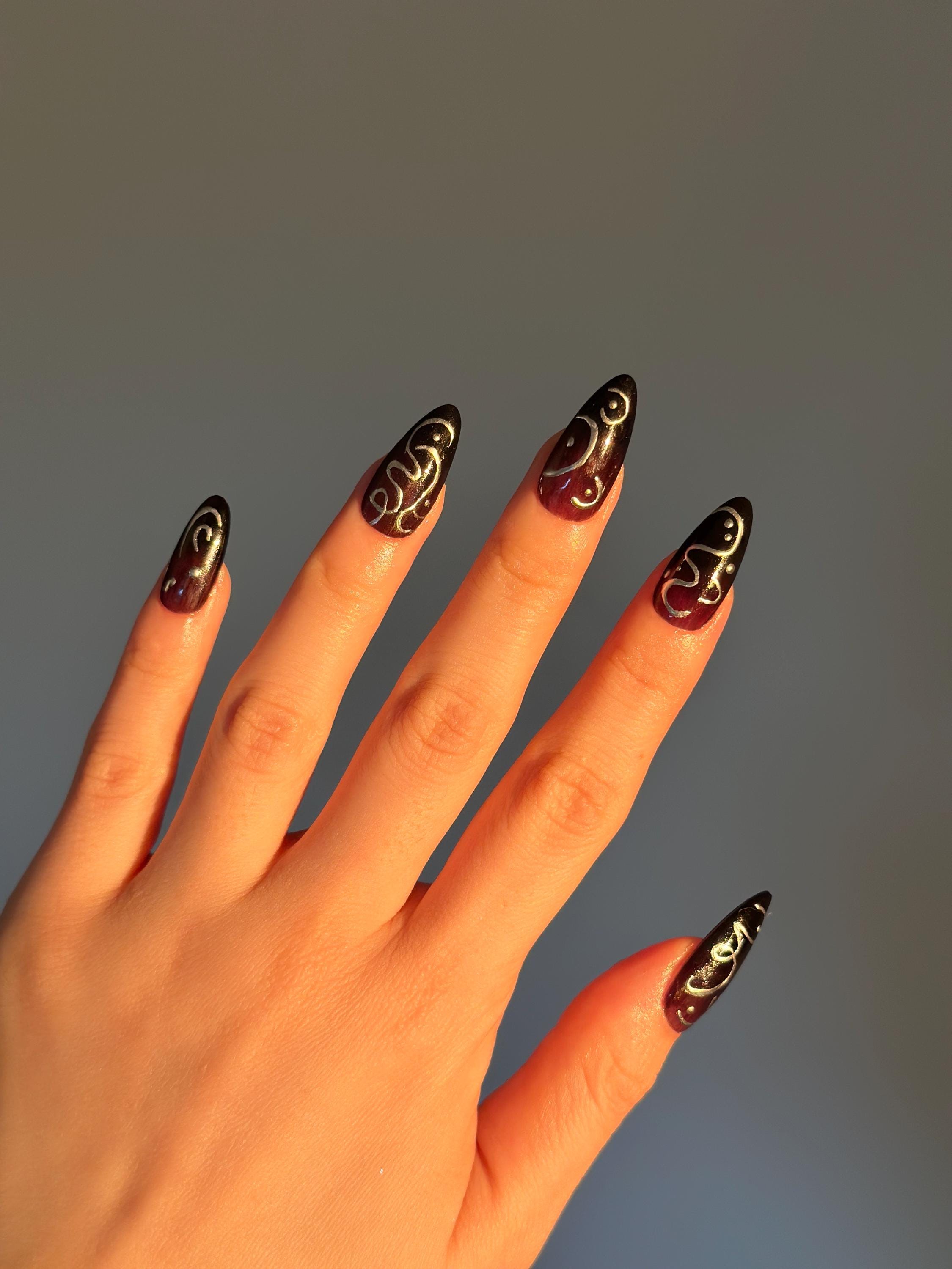 Kpop Demon Hunter Inspired Rumi’s Nails\how It’s Done\kdh\huntrix ...