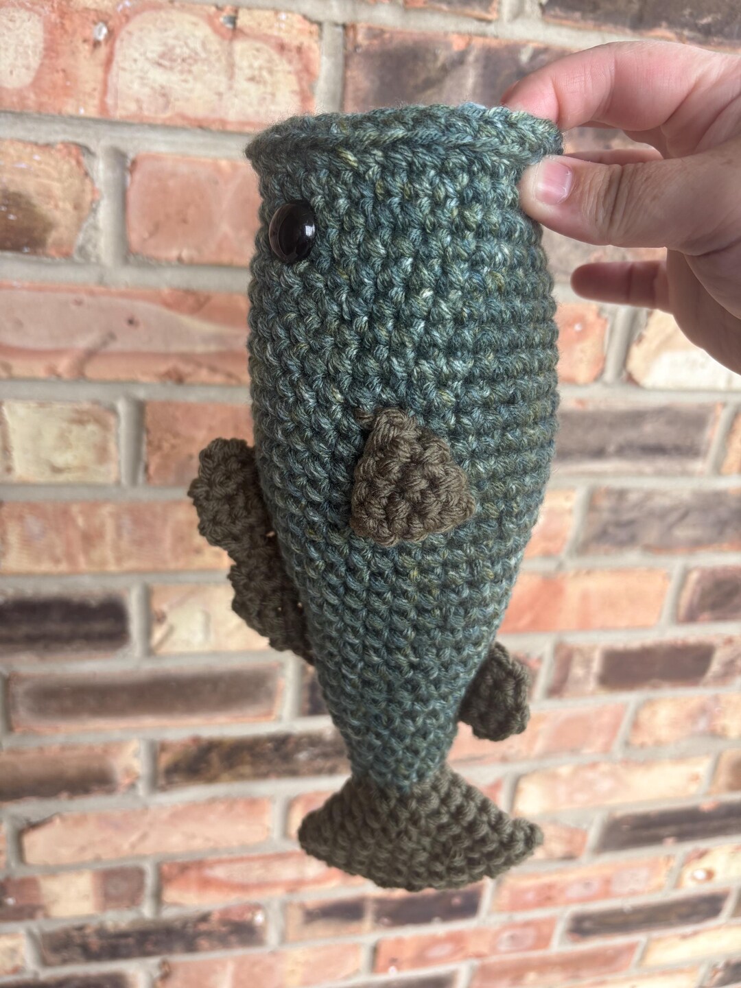 Crocheted Bass Plushie - Etsy