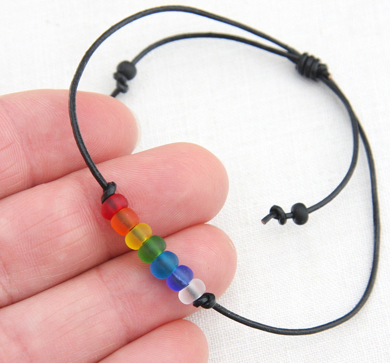 Rainbow Bracelet Pride Bracelet LGBT Pride Awareness Gay & - Etsy