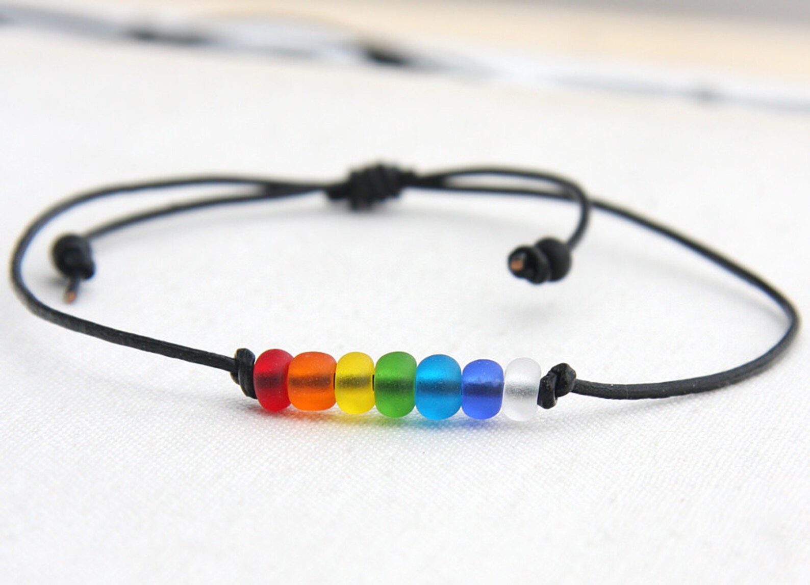 Rainbow Bracelet Pride Bracelet LGBT Pride Awareness Gay & - Etsy