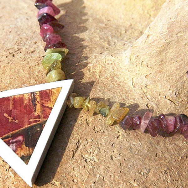 Intarsia Pendant - Etsy