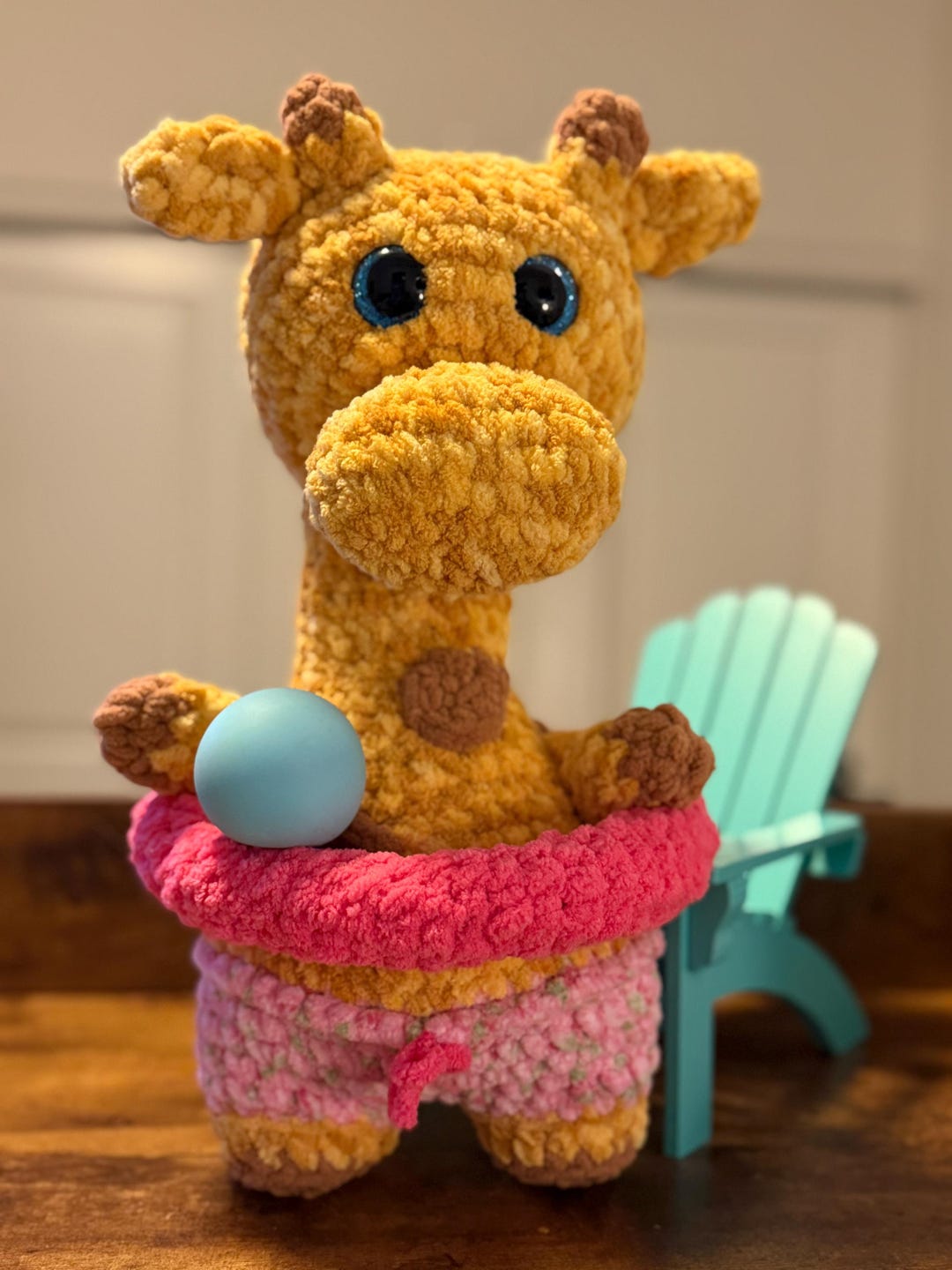 Sophie the Giraffe Amigurumi Plushie Stuffy Ready for Spring and Summer ...