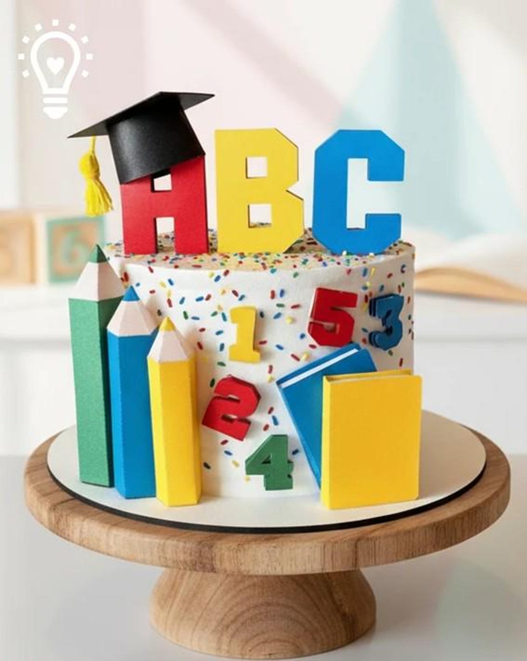 ABC Cake Topper, ABC Cake Topper, SVG and Studio, Kindergarten ...