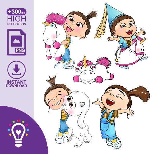 Despicable Me Agnes Png